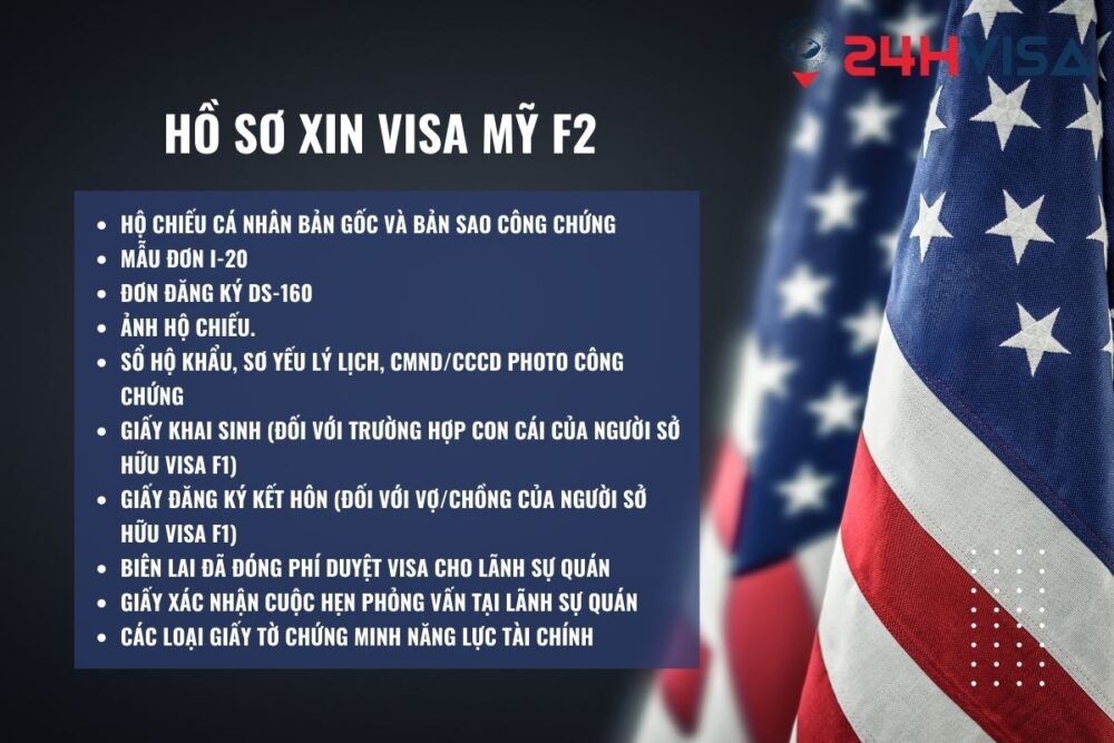 Visa định cư Mỹ (F2): Phân loại, Điều kiện, Thủ tục xin visa F2