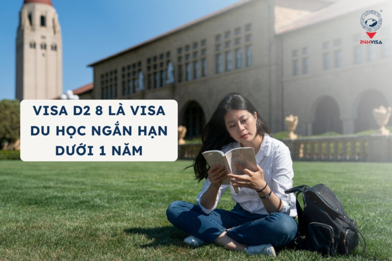 Visa D2-8 Hàn Quốc là gì? Kinh nghiệm xin visa du học ngắn hạn