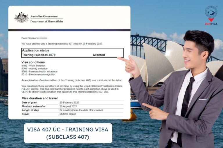 Visa 407 Úc diện thực tập: Chương trình đào tạo, Điều kiện, Thủ tục