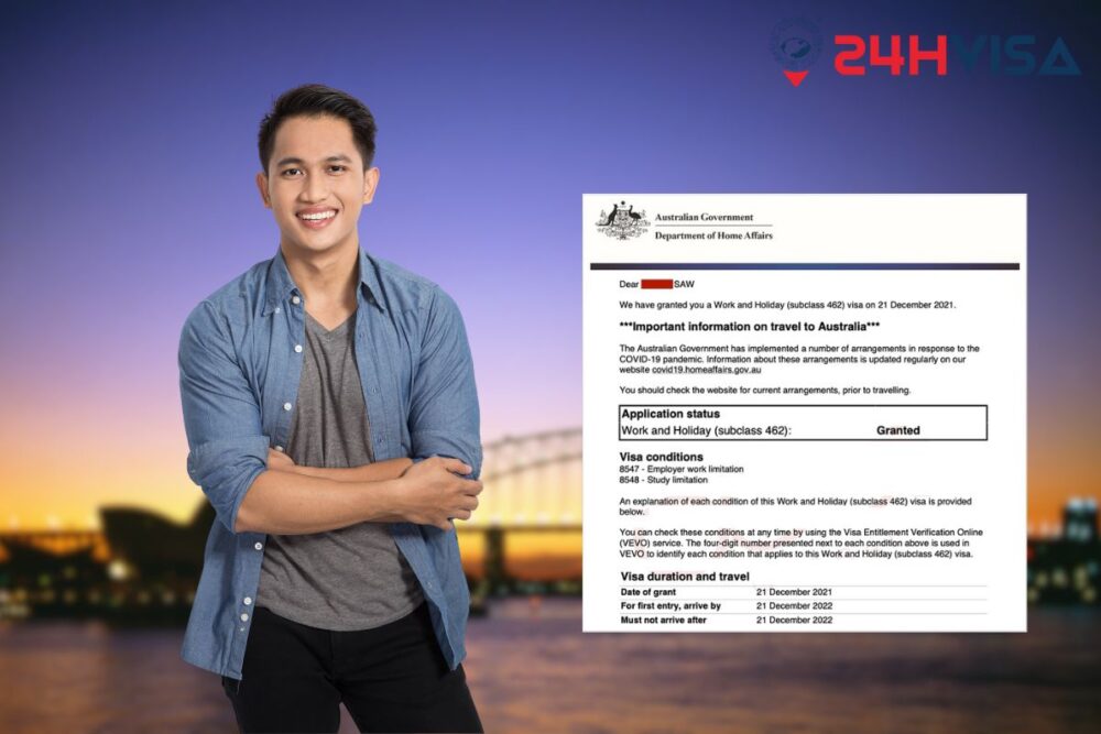 Visa 462 Úc - Du lịch và Làm việc: Điều kiện, Hồ sơ, Quy trình xin Visa