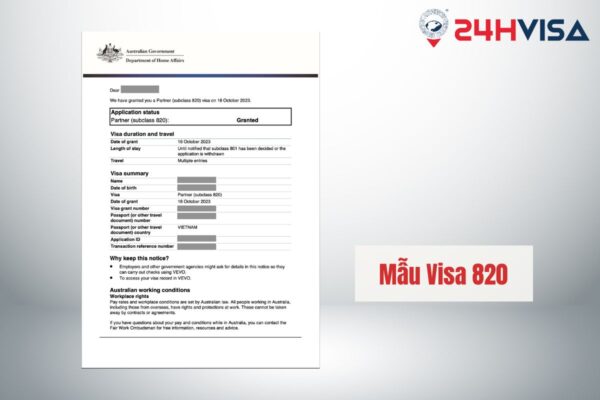 Visa hôn nhân Úc 820/801: Điều kiện, Chi phí, Hồ sơ, Quy Trình.